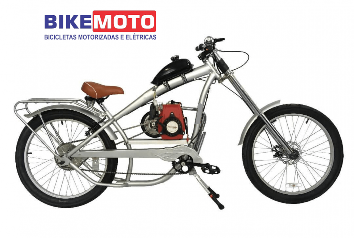 BIKEMOTO BICICLETAS MOTORIZADAS E ELÉTRICAS - BICICLETA CHOPPER ...
