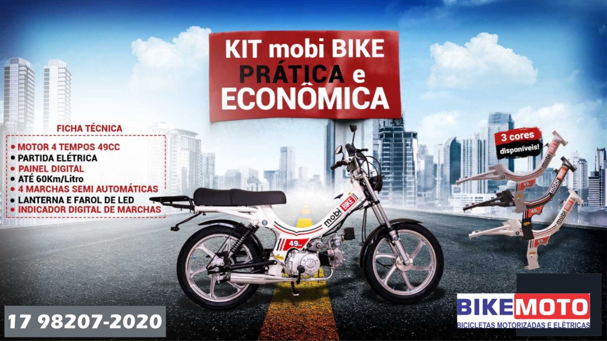 BIKEMOTO BICICLETAS MOTORIZADAS E ELÉTRICAS